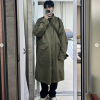 주우재 남자옷 명품 브랜드 버버리 야상 코트 개파카 스웨이드 로퍼 카키색 베이지색조합 봄코디 네이버 블로그